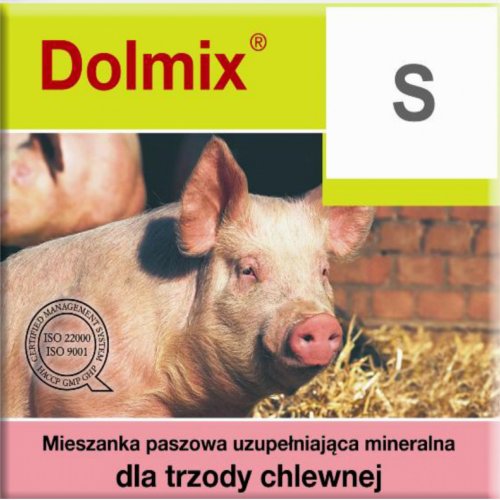 Dolmix S lopbarības maisījums papildbarība sivēniem un cūkām 10kg