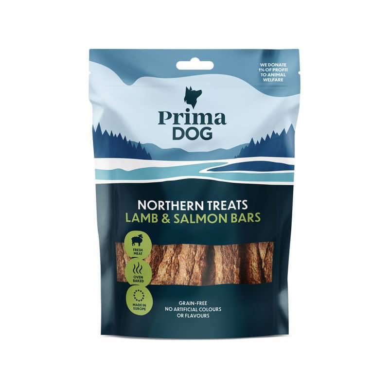 PrimaDog Treats Jērs & Lasis gardums 400g | Zoopasaule.lv